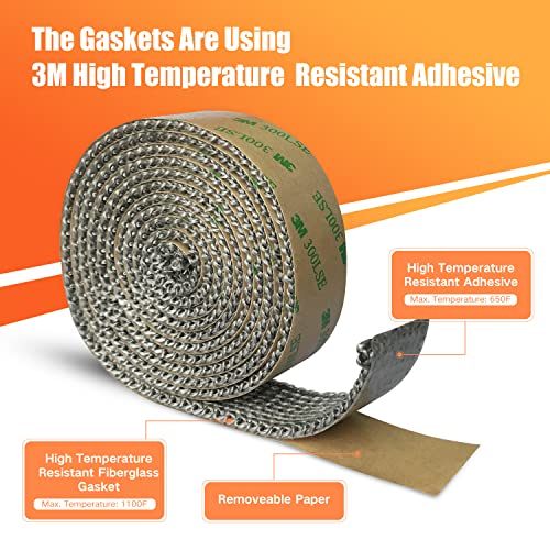 Snapklik.com : Stove Gasket Tape, Self Adhesive Flat Gasket For Stoves ...