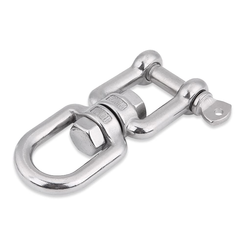 Swing Swivel Hook,KIMISS Heavy Duty 304 Stainless Steel Swivel Ring ...