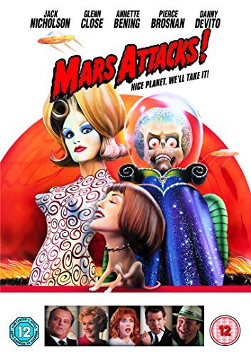 Mars Attacks! [DVD] [1996] by Jack Nicholson: Amazon.it: Film e TV