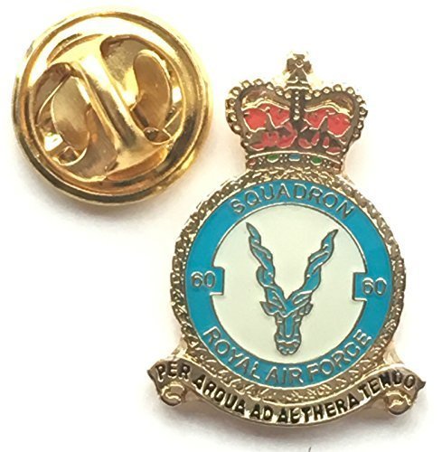 Buy RAF No 60 Squadron Royal Air Force Pin Badge *Official Product ...