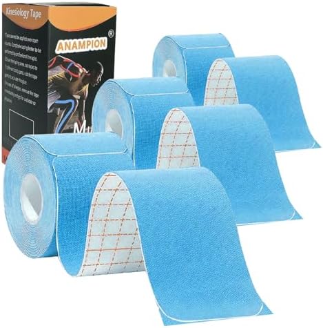 Amazon.com: Kinesiology Tape Pro Athletic Sports (3 Rolls,60 Precut ...