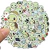 Amazon.com: Cute Anime Turtle Waterproof Stickers for Kids Boys Girls ...