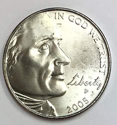 2005 P Westward Journey Jefferson Ocean in View Nickel Five-Cent Piece ...