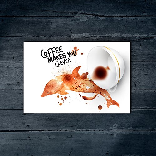 NISH! Coffee Wall Art Prints #003 (MDF Wood, 12"x8", 1 pc) : Amazon.in ...