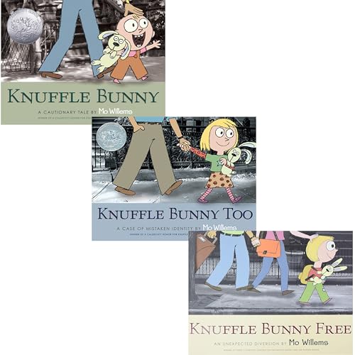 Mo Willems Knuffle Bunny Book Set of 3 - [Knuffle Bunny: A Cautionary ...