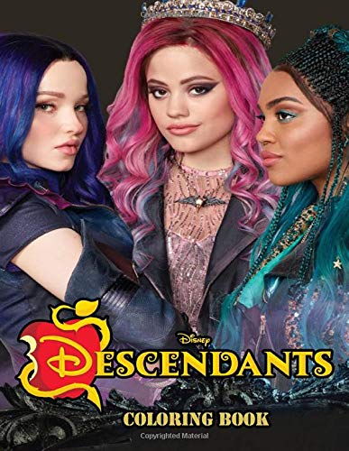Buy Disney Descendants 3 Coloring Book: Great Quality Coloring Book ...