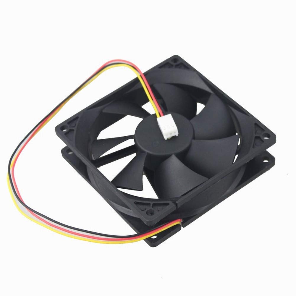 Amazon.com: GDSTIME 9cm 90mm Case Fan, 90mm x 25mm Brushless DC 12V ...
