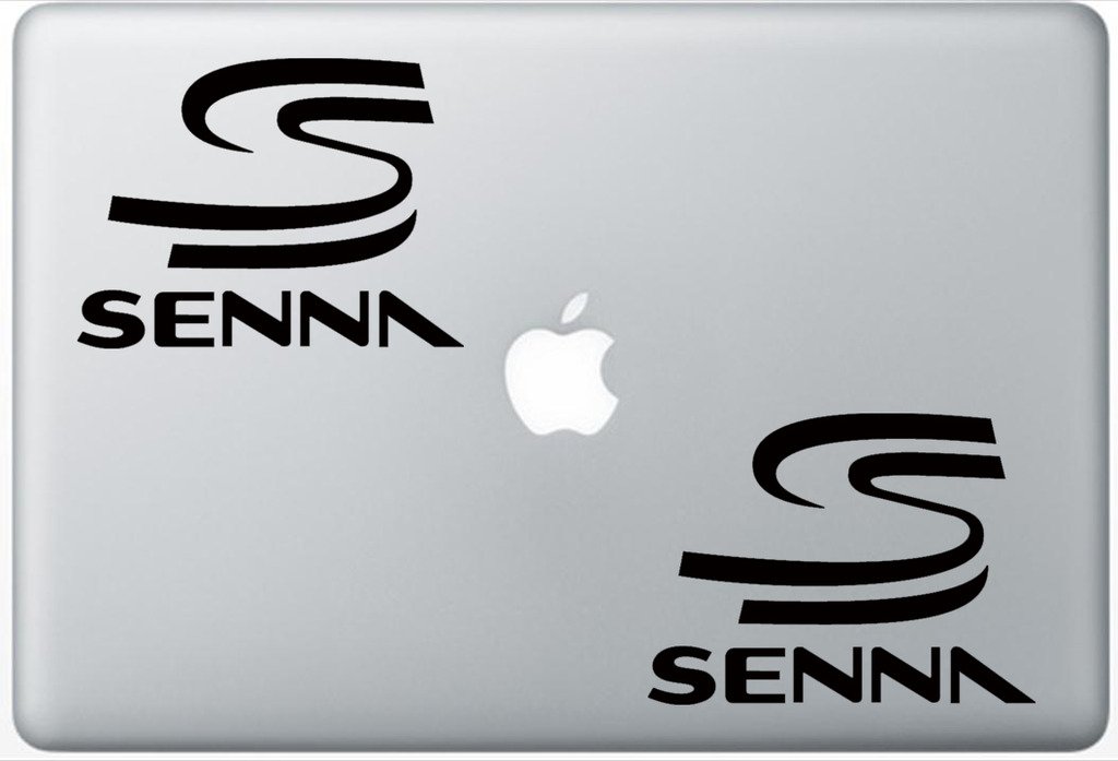 Amazon.com: Ayrton Senna ArcDecals78600117 Set Of Two (2x) , Decal ...