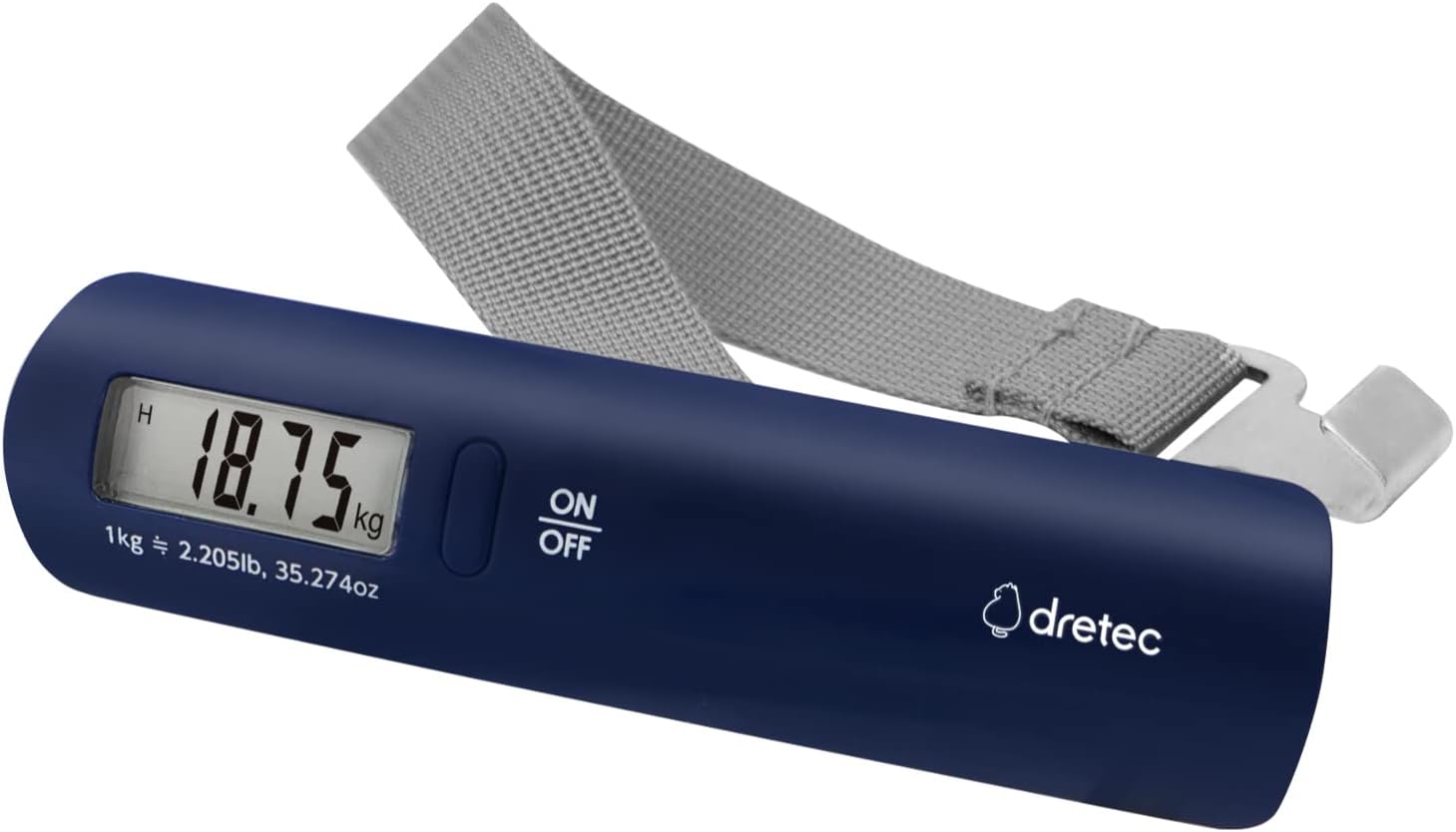 Amazon.co.jp: dretec(ドリテック) 日本メーカー ラゲッジスケール ネイビー : 産業・研究開発用品