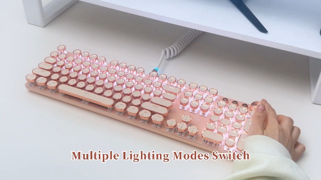 Watch Pink Retro Typewriter Keyboard on Amazon Live