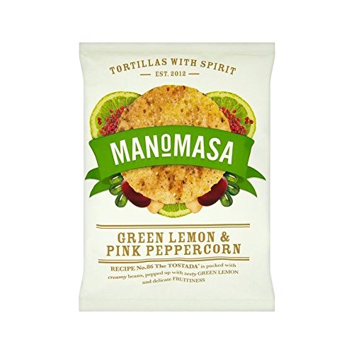Amazon.com : Manomasa Green Lemon & Pink Peppercorn Tortilla Chips 160g ...