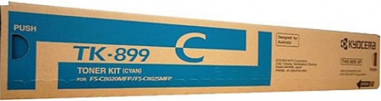 Amazon.com: Kyocera 1T02K0CCS0 Model TK-899C Toner Cartridge For Use ...