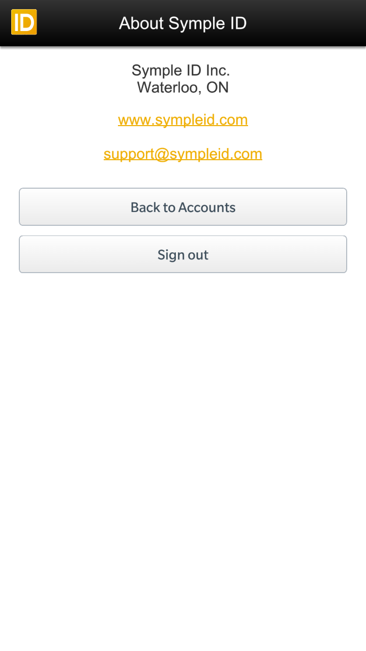Symple ID - App on Amazon Appstore