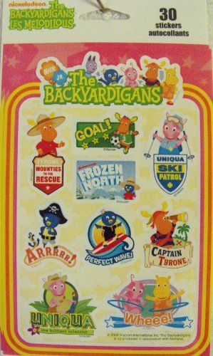 The Backyardigans 30 Stickers/Autocollants By Kid Squad : Amazon.in ...