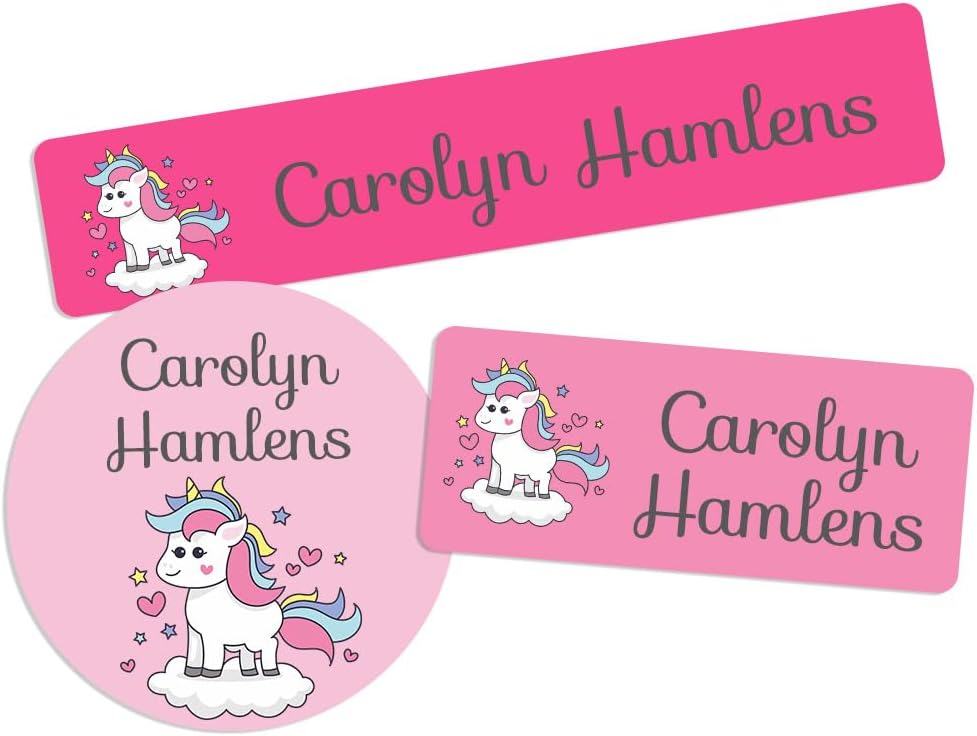 Amazon.com : Personalized Daycare Name Label Sets (130 Labels) - Custom ...