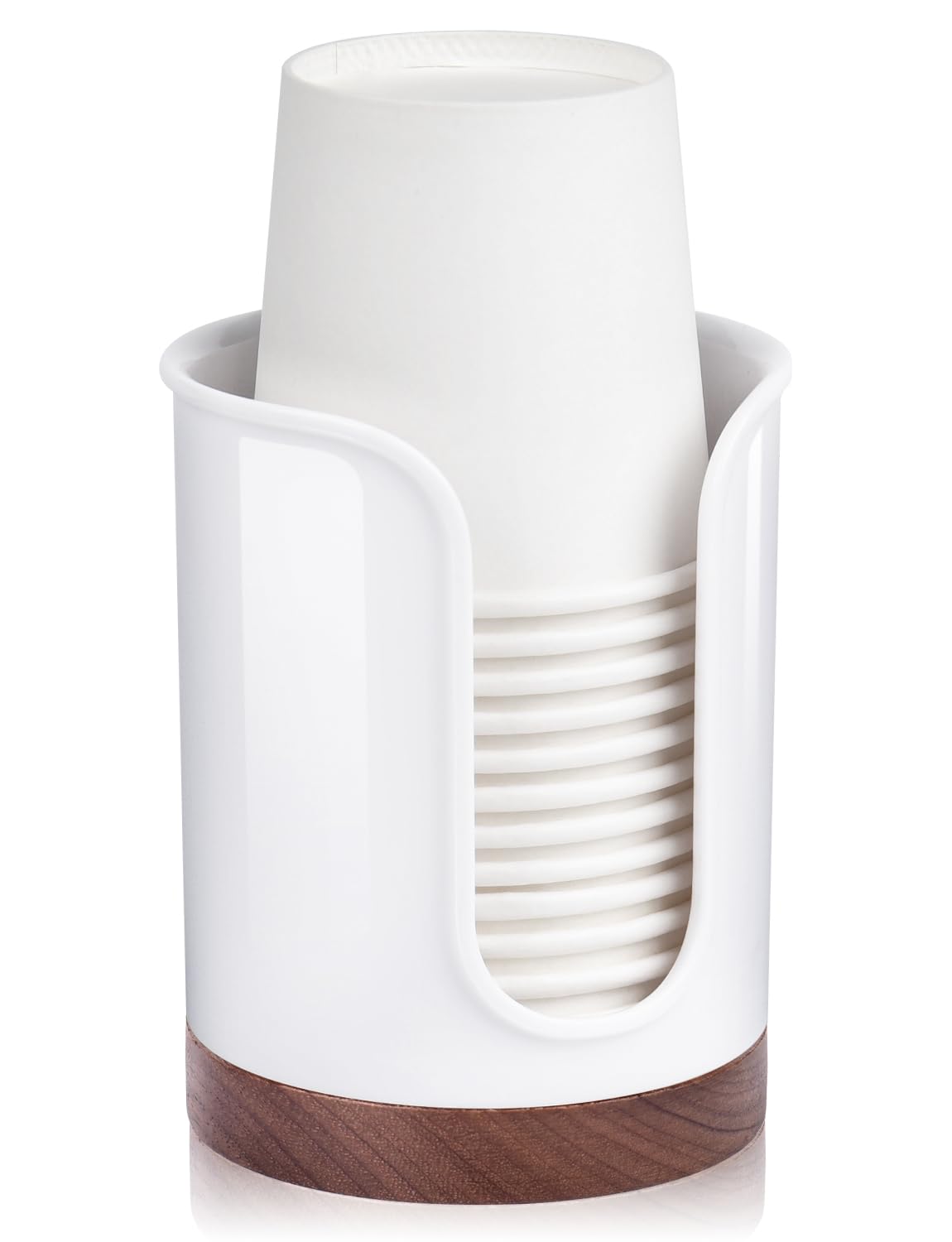 Amazon.com: Premium Bathroom Cup Dispenser Countertop - Paper Cup ...