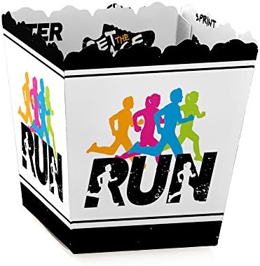 Amazon.com: Big Dot of Happiness Set the Pace - Running - Mini Candy ...