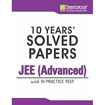 Last 10 year Solved Paper JEE(Advanced): Amazon.co.uk: Books