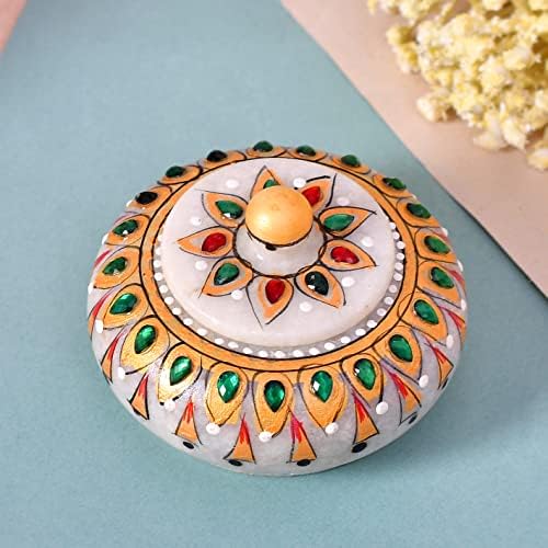Buy Samukkara Fashions German Silver Sindoor Box/kumkum Box/kunguma ...
