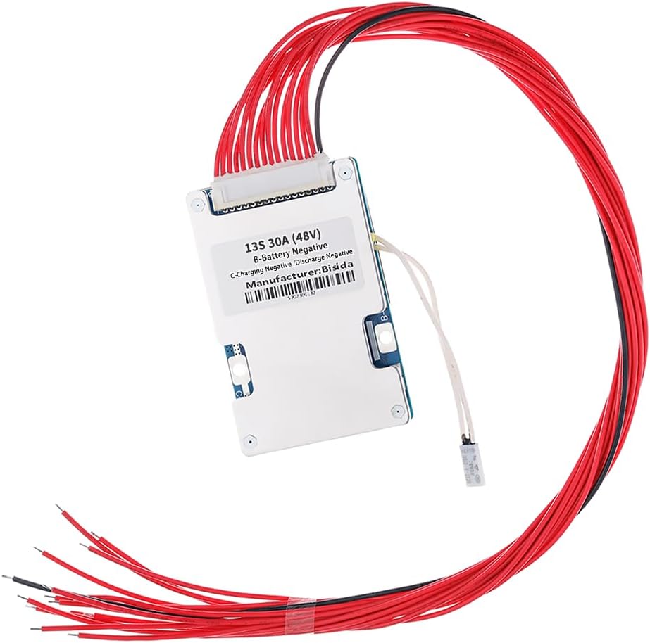 Amazon.com: Battery PCB Board for 13Series 48V/54.6V Li-Ion Li-Polymer ...