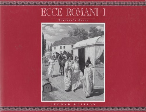 Amazon.com: Ecce Romani Teacher's Guide I (I-A and I-B), Second Edition ...