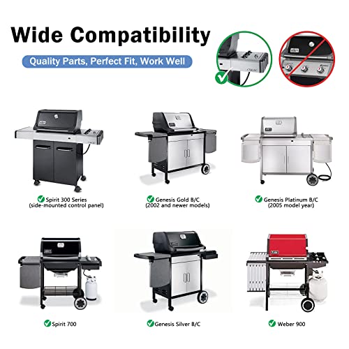 Snapklik.com : Criditpid 7508 Burner Tube Replacement Parts For Weber ...