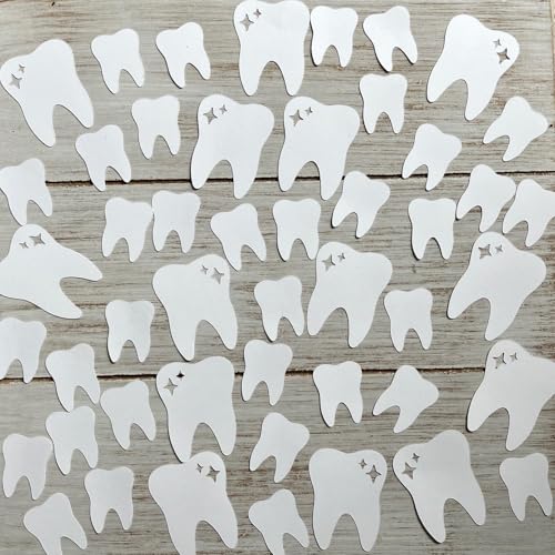 Amazon.com: Teeth Confetti Tooth fairy confetti Dental Dentist ...