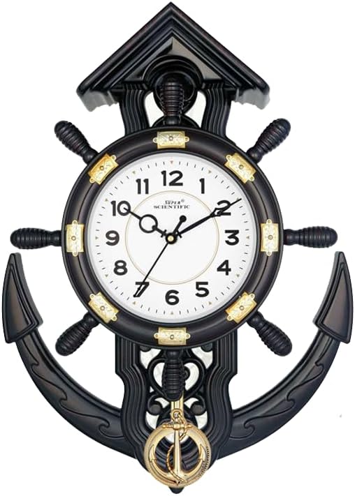 Buy Super Scientific Non Ticking Silent Antique Wall Clock with ...