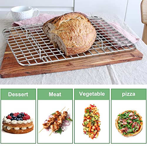 Buy Homikit 2 Pack Wire Baking Rack, Stainless Steel 12" x 9" Bake ...