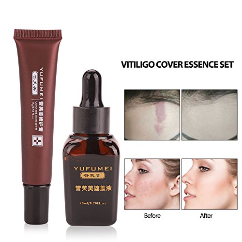 Concealer Makeup Kit, Waterproof Vitiligo Cover Liquid Set Scar Tattoo ...