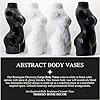 Amazon.com: Reimagine Discovery Female Body Vase, Clean Girl Aesthetic ...