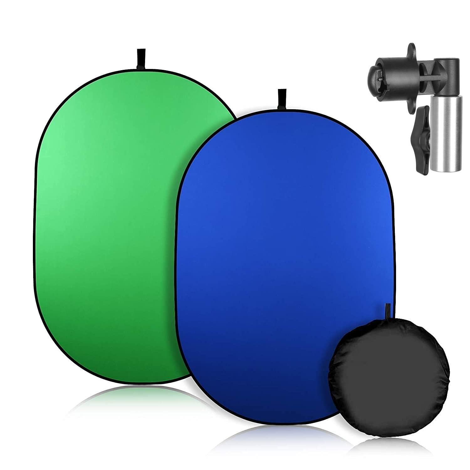 Mvpro 120x180cm 4x6ft Collapsible Portable Reflector Blue And Green ...