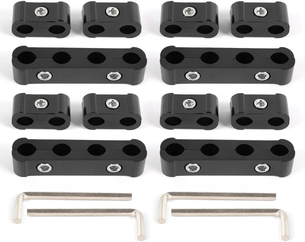 Amazon.com: MUGE RACING Engine Spark Plug Wire Separator Divider Kit ...