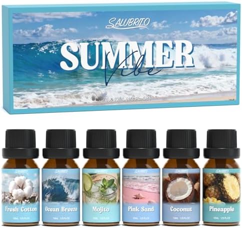 Amazon.com: SALUBRITO Summer Fragrance Oils Set, Premium Essential Oils ...