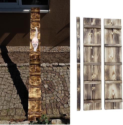 Cat Ladder Cat Stairs Flamed Cat Step for Balcony 1 m to 6 m with Screw ...
