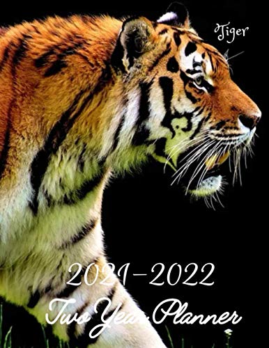 『Tiger 2021-2022 Two Year Planner: 2 Year Monthly Pocket Organizer ...