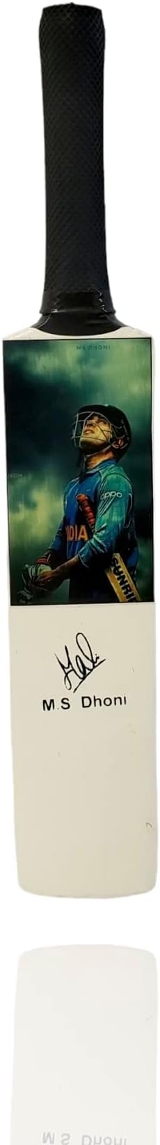 Aluminium Rsinc Ms Dhoni Sign Cricket Bat/For Award And Reward Not For ...