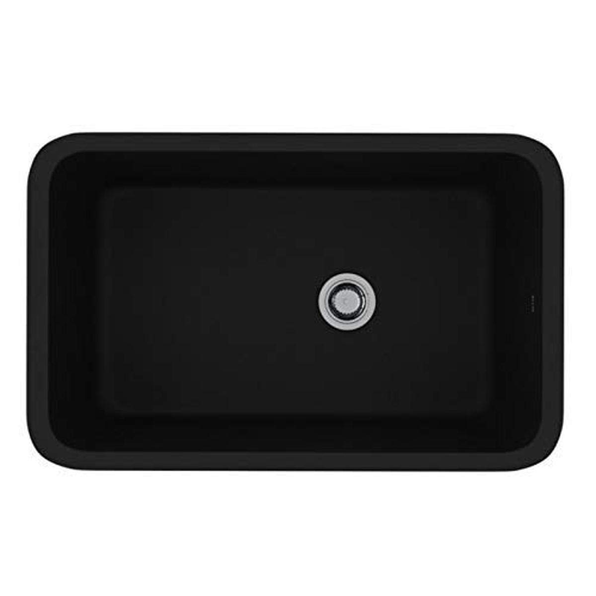 Rohl 6307-63 FIRECLAY Kitchen Sinks, 31-1/8-Inch by 19-5/8-Inch by 11 ...