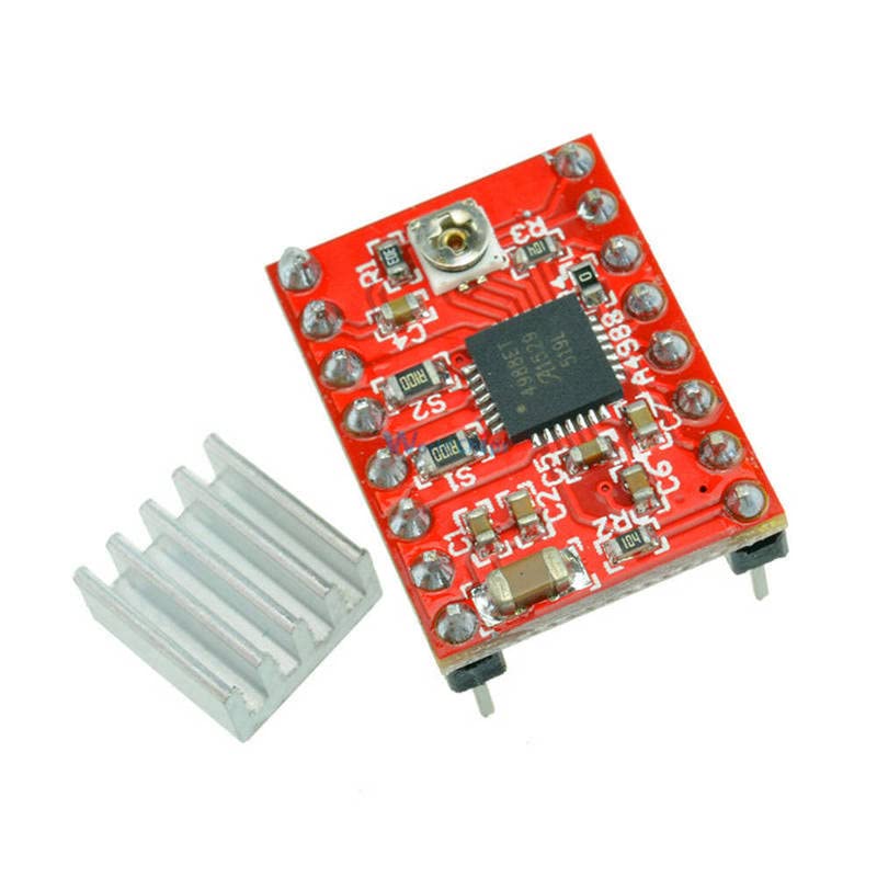 Review Reprap Stepper Driver A4988 Stepper Motor Driver Board Module ...