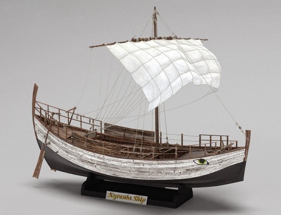 Ancient Greek Trade Ships Ancient Greek Ship Stock Illustration.
