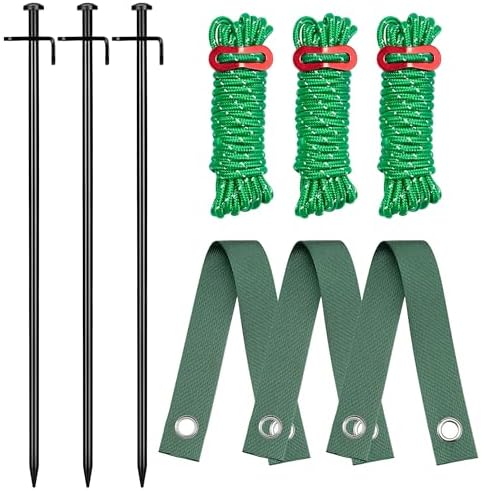 Amazon.com : Doksving Tree Stakes and Supports for Leaning Trees,3Pcs ...