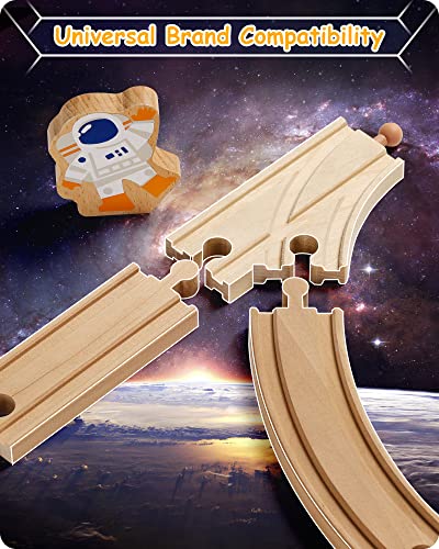 Snapklik.com : SainSmart Jr Wooden Space Station Train Set 35pcs, Wood ...