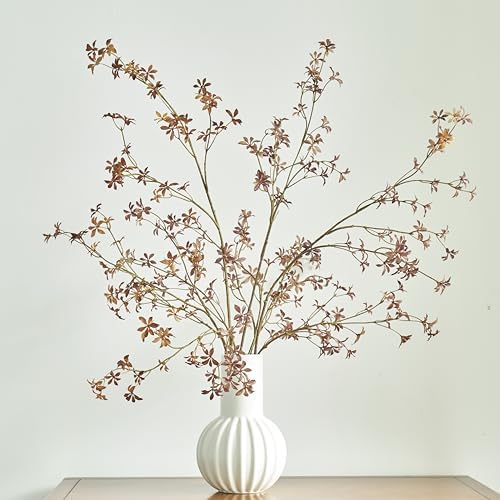 Avoeco Artificial Greenery Stems, Fake Plants Branches, Faux Twig Leaf ...