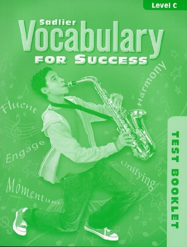 Vocabulary for Success (Test Booklet), Grade 8 (Level C); 2011: Oxford ...