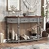 Amazon.com: Merax Entryway Console Table with Storage, 4 Drawers/Retro ...