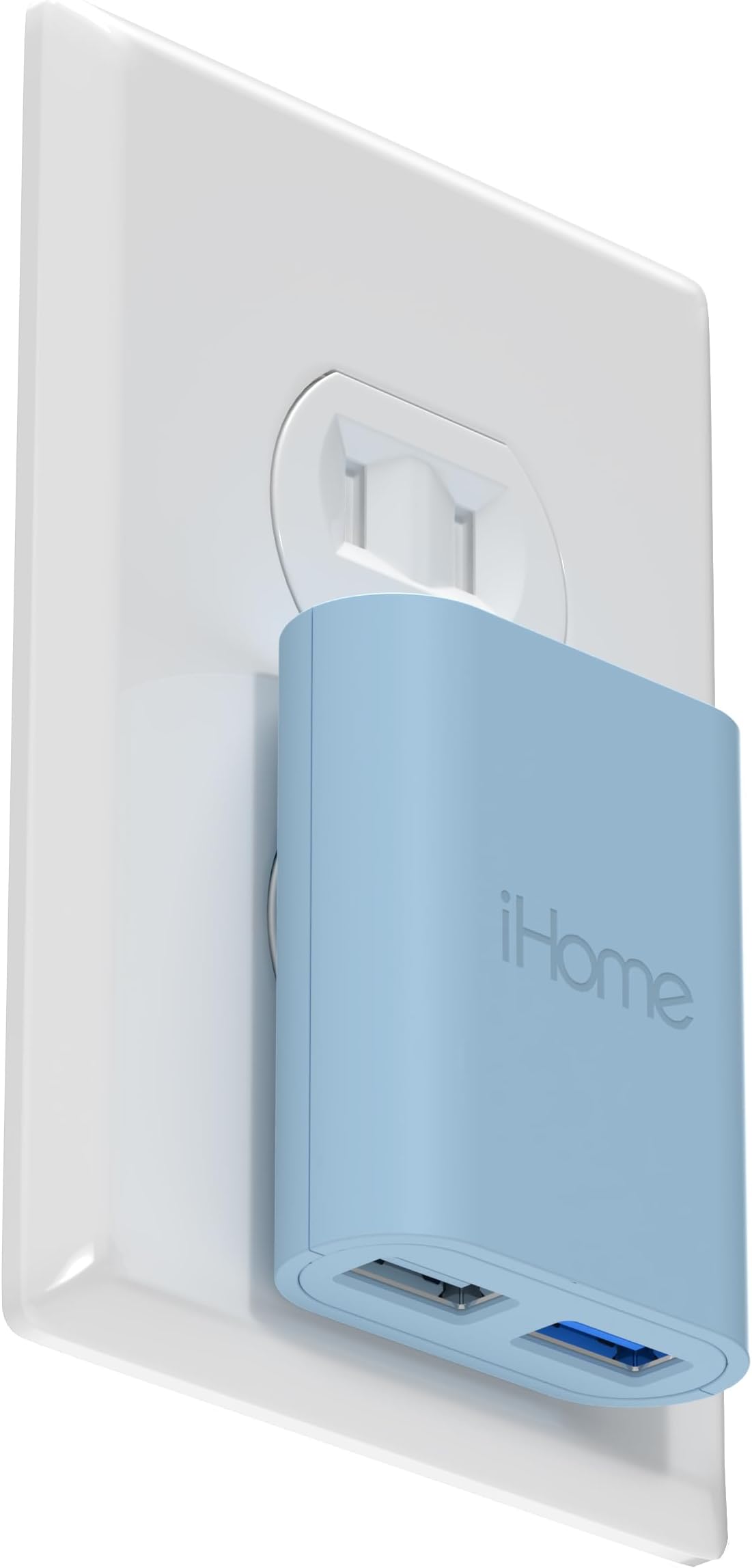 Amazon.com: iHome 2 Port USB Wall Charger: AC Pro Multiport USB Charger ...