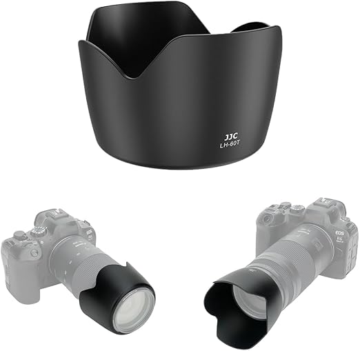 Amazon.com : JJC ET-60 Lens Hood Shade for Canon RF 75-300mm f/4-5.6 ...