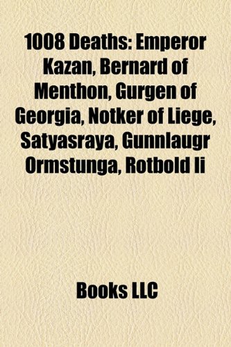 1008 Deaths: Emperor Kazan, Bernard of M : Llc, Books: Amazon.in: Books