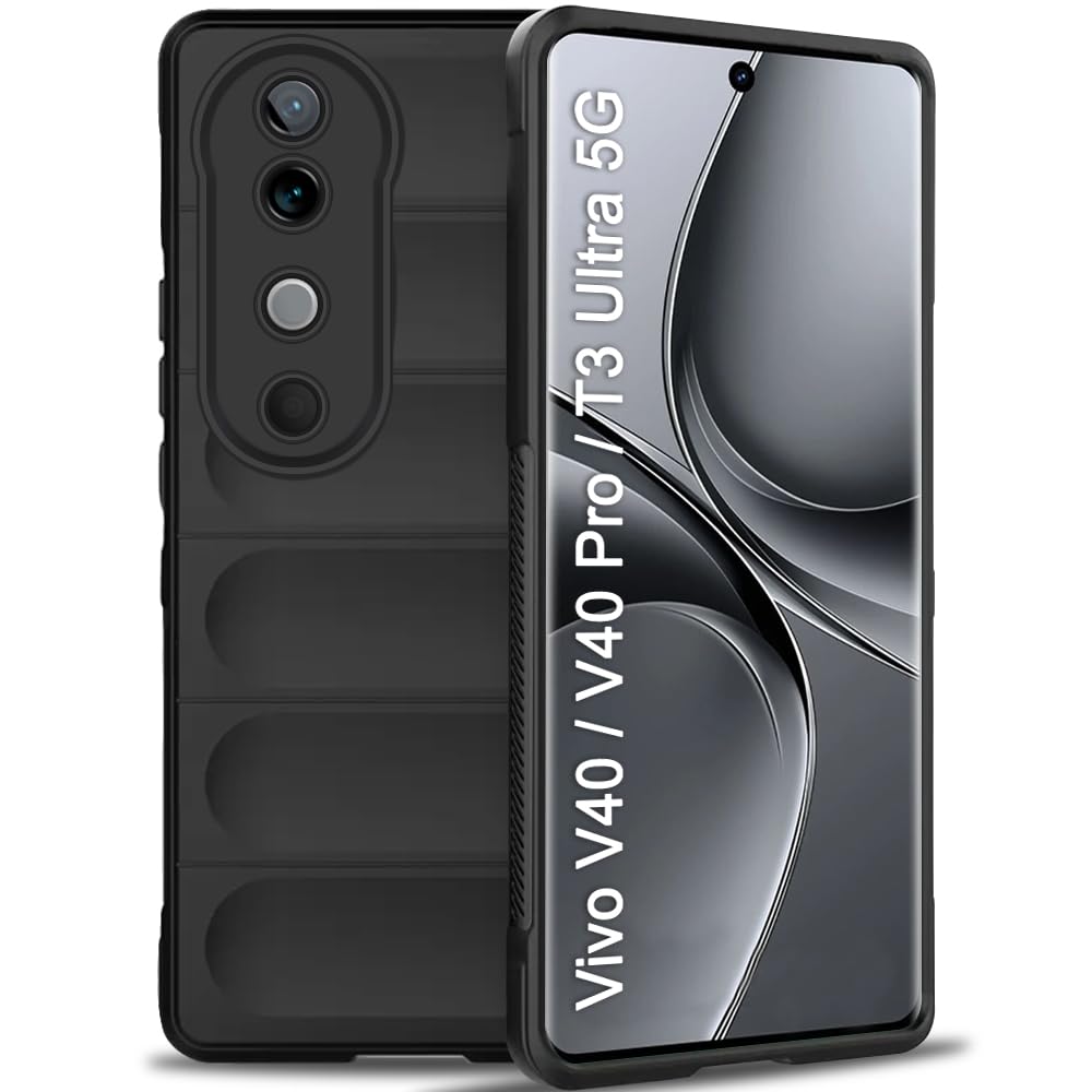 TheGiftKart Liquid Silicon Back Cover Case for Vivo V40 / V40 Pro / T3 ...