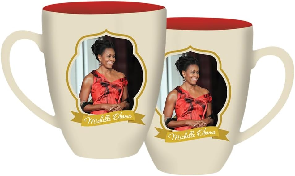 Amazon.com: African American Expressions - Michelle Obama Mug (15 oz ...